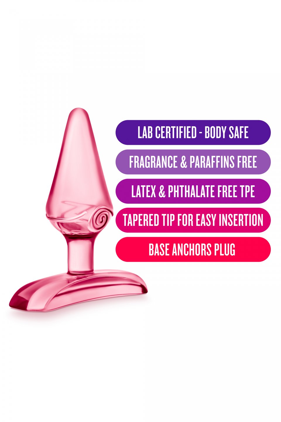 Jolly Plug Pink – Mini Analplug für Einsteiger